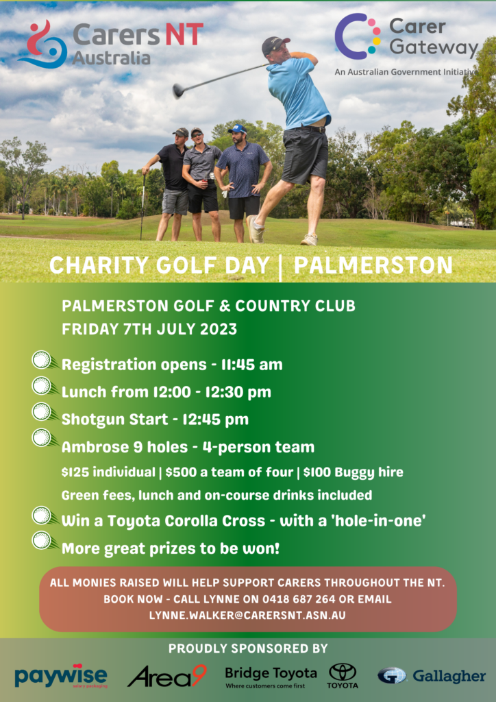 Annual Charity Golf Day - Carers NT
